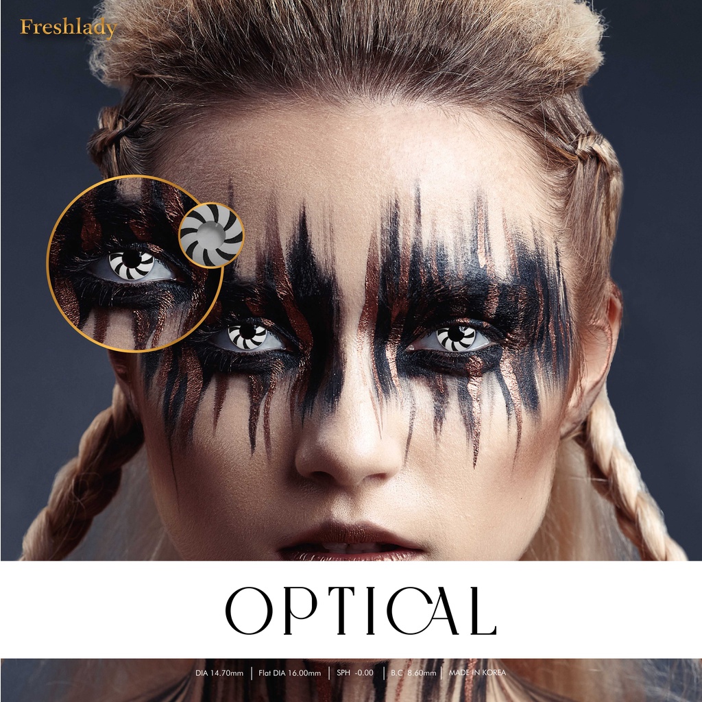 Fresh Lady Cosplay Optical Crazy Contact Lens - Lens n Glasses